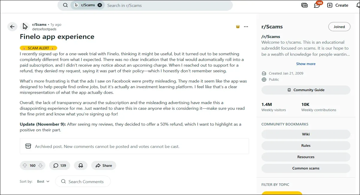Finelo Review: A Scam? Read This Before You Pay